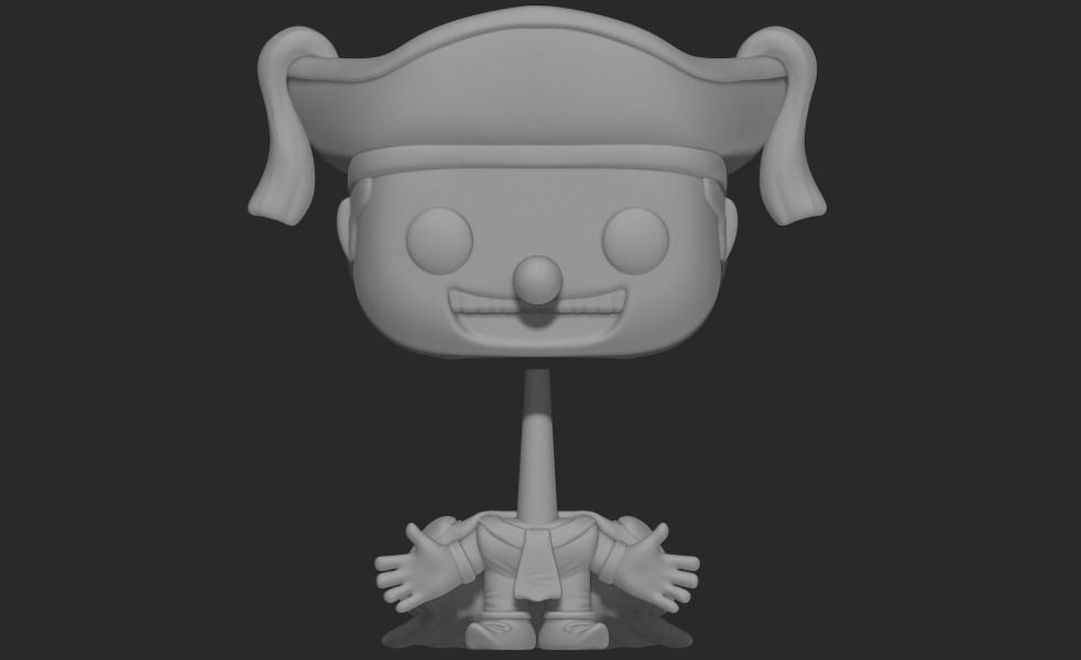 Mini Buggy Funko Pop 3D model 3D printable | CGTrader