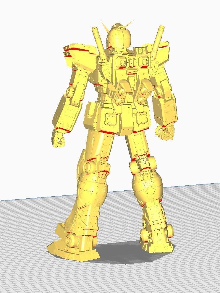 RX-78-2 Gundam 3D model 3D printable | CGTrader