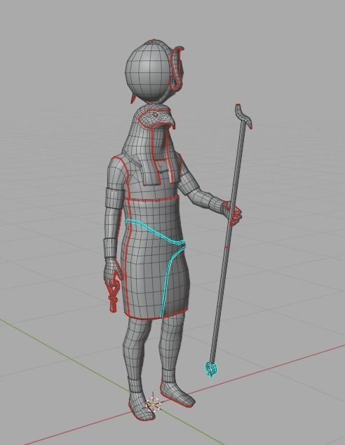 3D model Ra Egypt VR / AR / low-poly | CGTrader