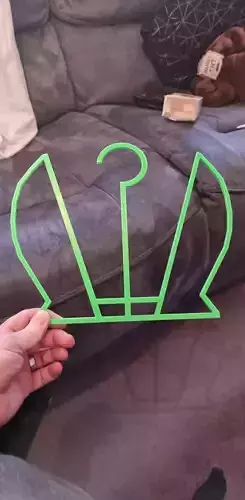 Ear Bonnet Hanger - Fly bonnet hanger 3D model 3D printable | CGTrader