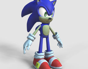 Low-poly Sonic 3D Models | CGTrader