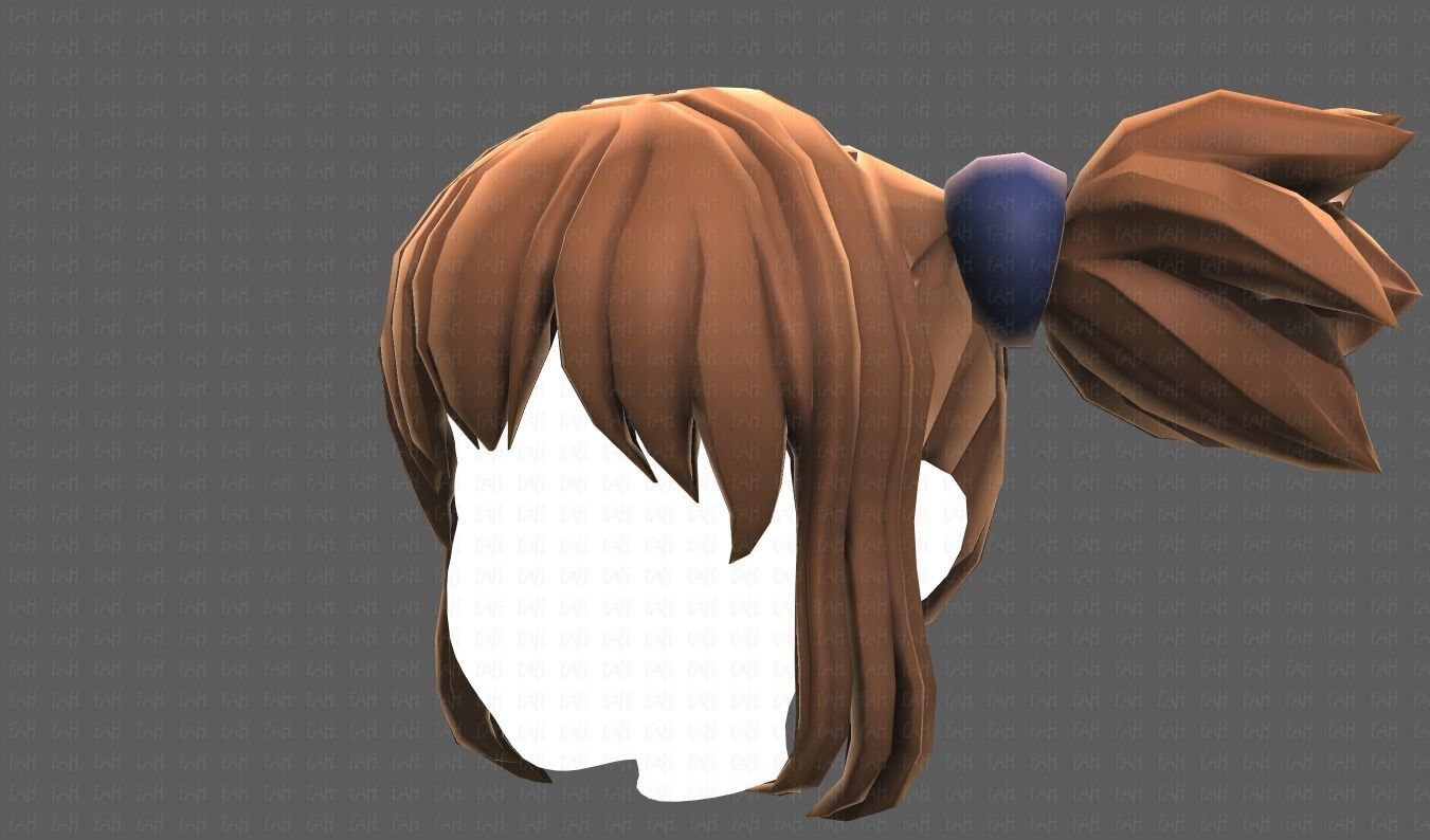 3D model Base Hair for girl V42 VR / AR / low-poly | CGTrader
