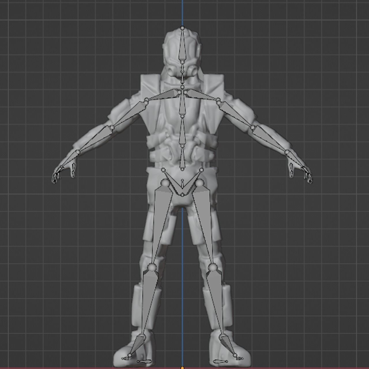 Armored man - low-poly game ready model Armor free VR / AR / low-poly ...