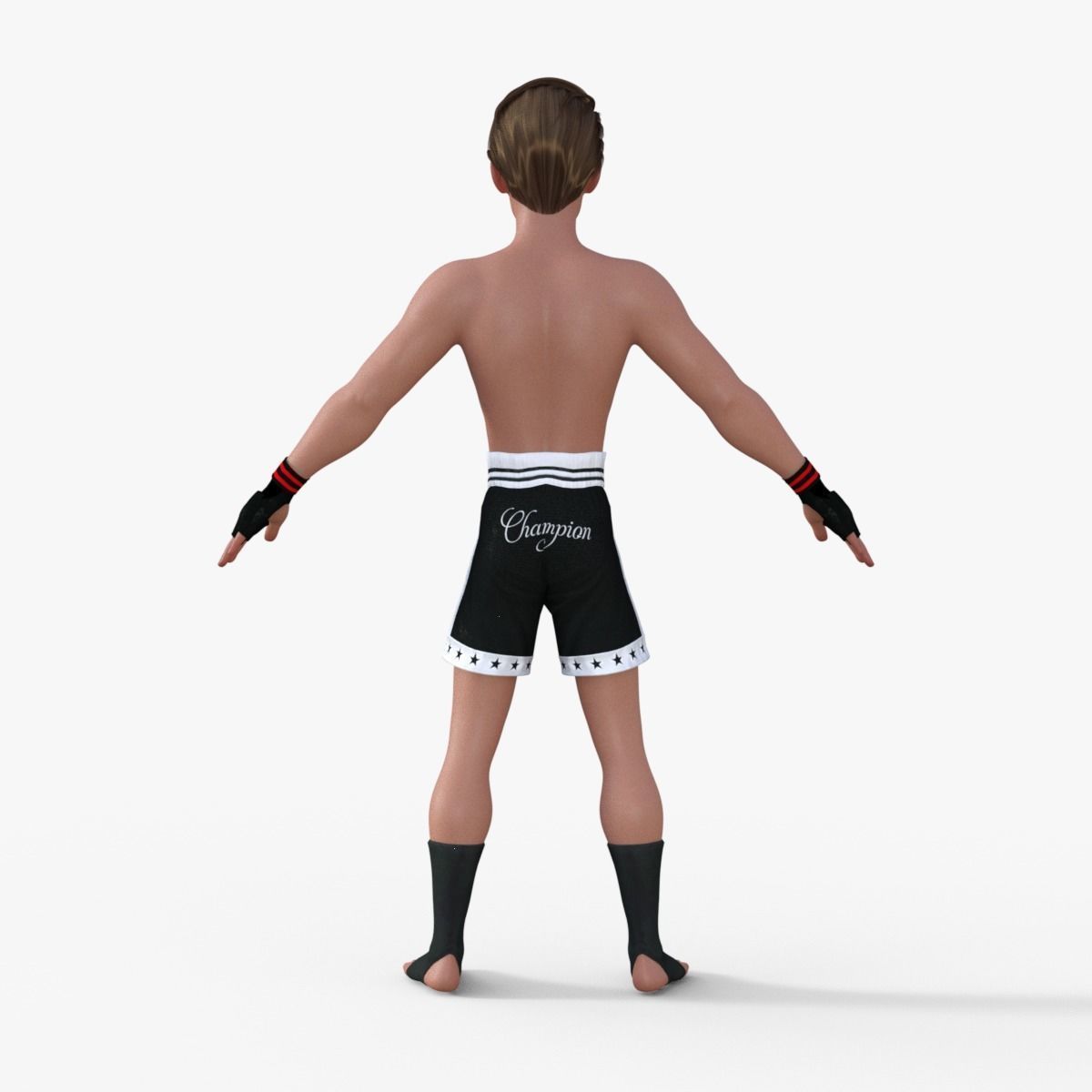 Boxer Boy Character 3D model | CGTrader