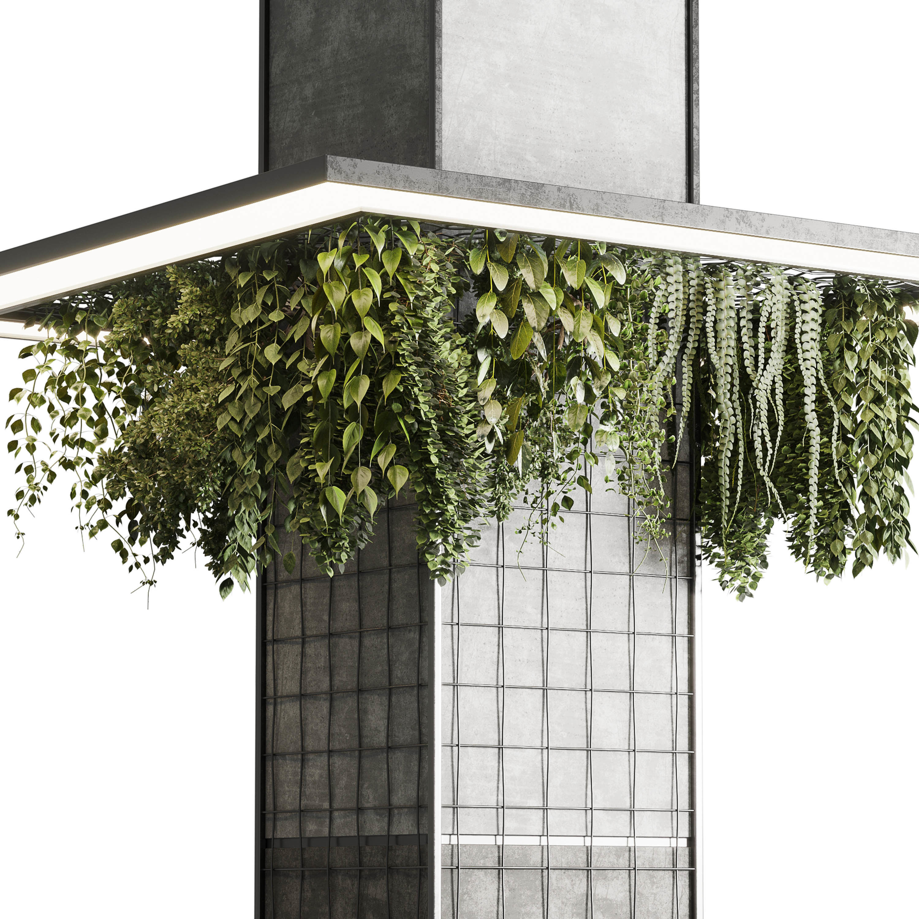3D model Column plant pillar plant 05 VR / AR / low-poly | CGTrader