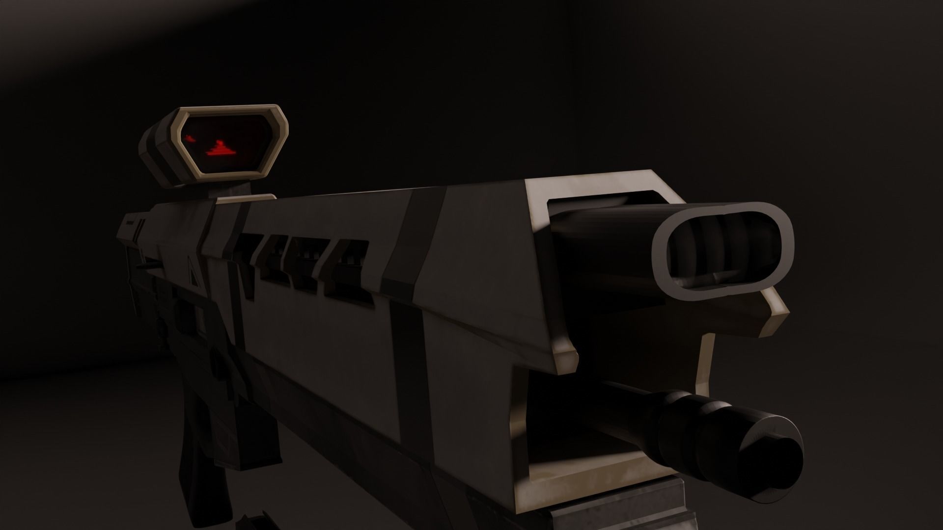 Sci-Fi DMR free VR / AR / low-poly 3D model | CGTrader