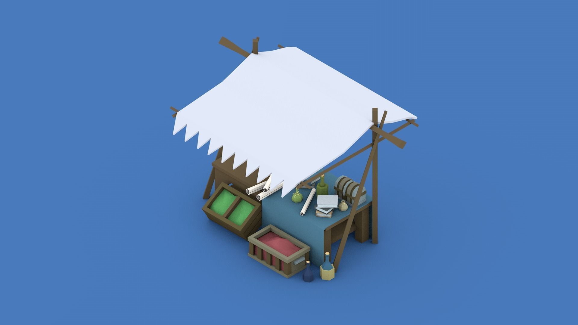3D model Low Poly Asset Pack Pirates VR / AR / low-poly | CGTrader