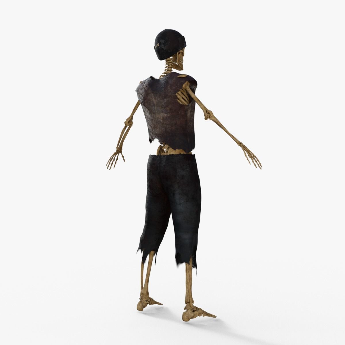 Scary Skeleton 3D model | CGTrader