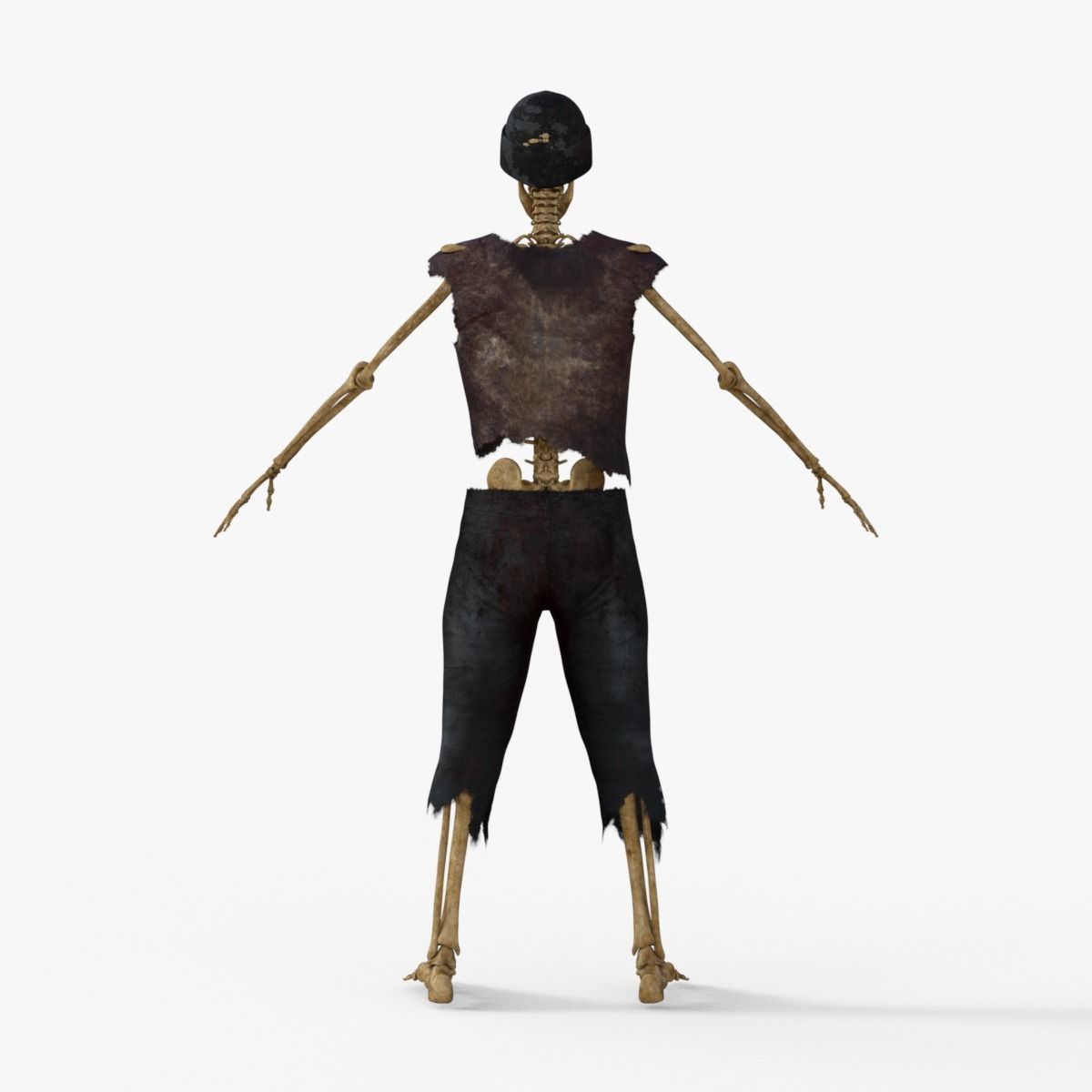 Scary Skeleton 3D model | CGTrader