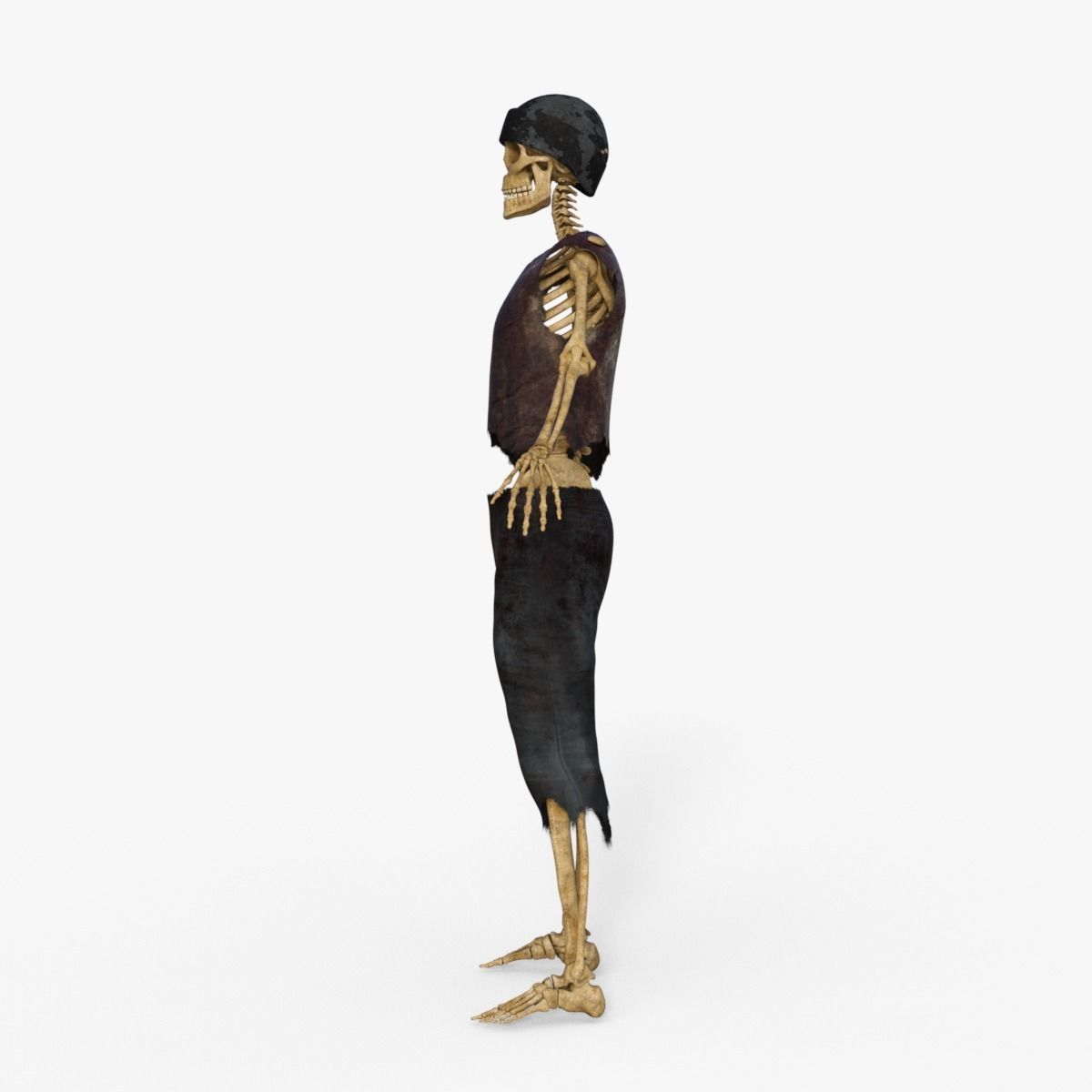 Scary Skeleton 3D model | CGTrader