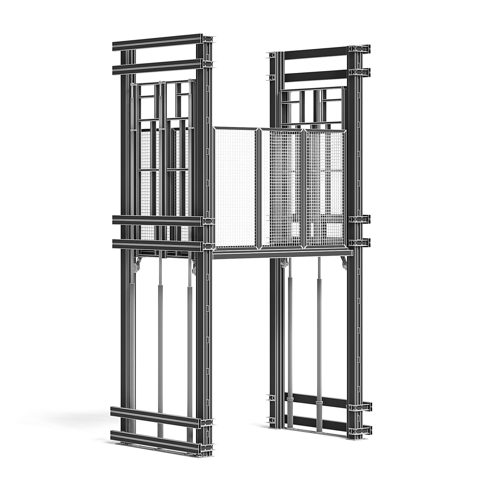 Industrial Elevator I 3D model | CGTrader