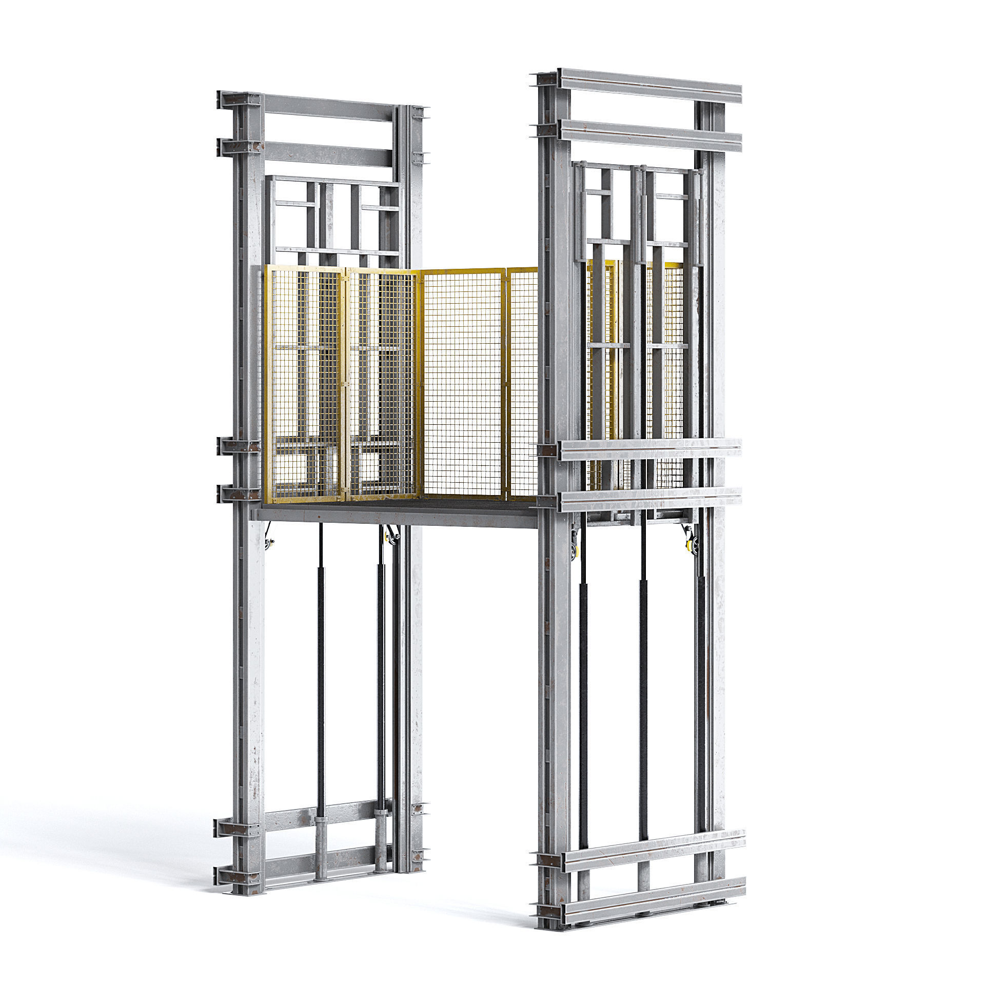Industrial Elevator I 3D model | CGTrader