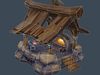 3D model Cartoon Old Forge Building VR / AR / low-poly | CGTrader