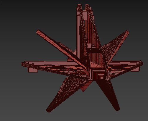 Detailed Starship 3D model scifi 3D model | CGTrader