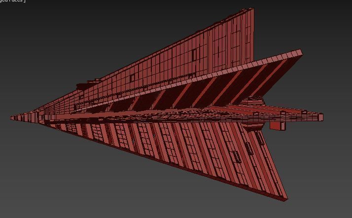 Detailed Starship 3D model scifi 3D model | CGTrader