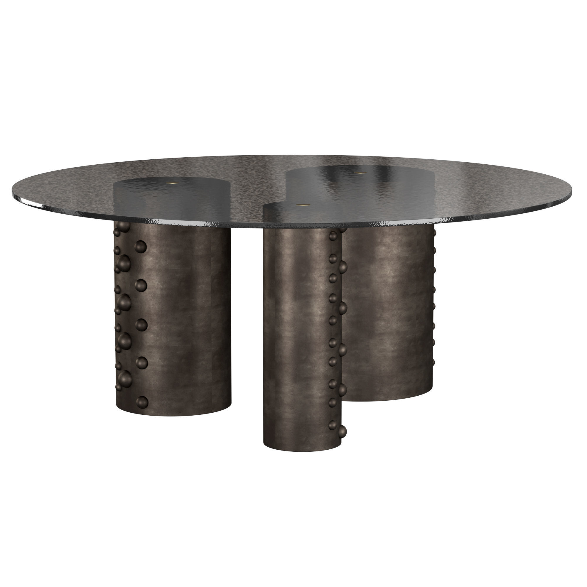 Fiona Barrett Campbell Column Coffee table 3D model | CGTrader