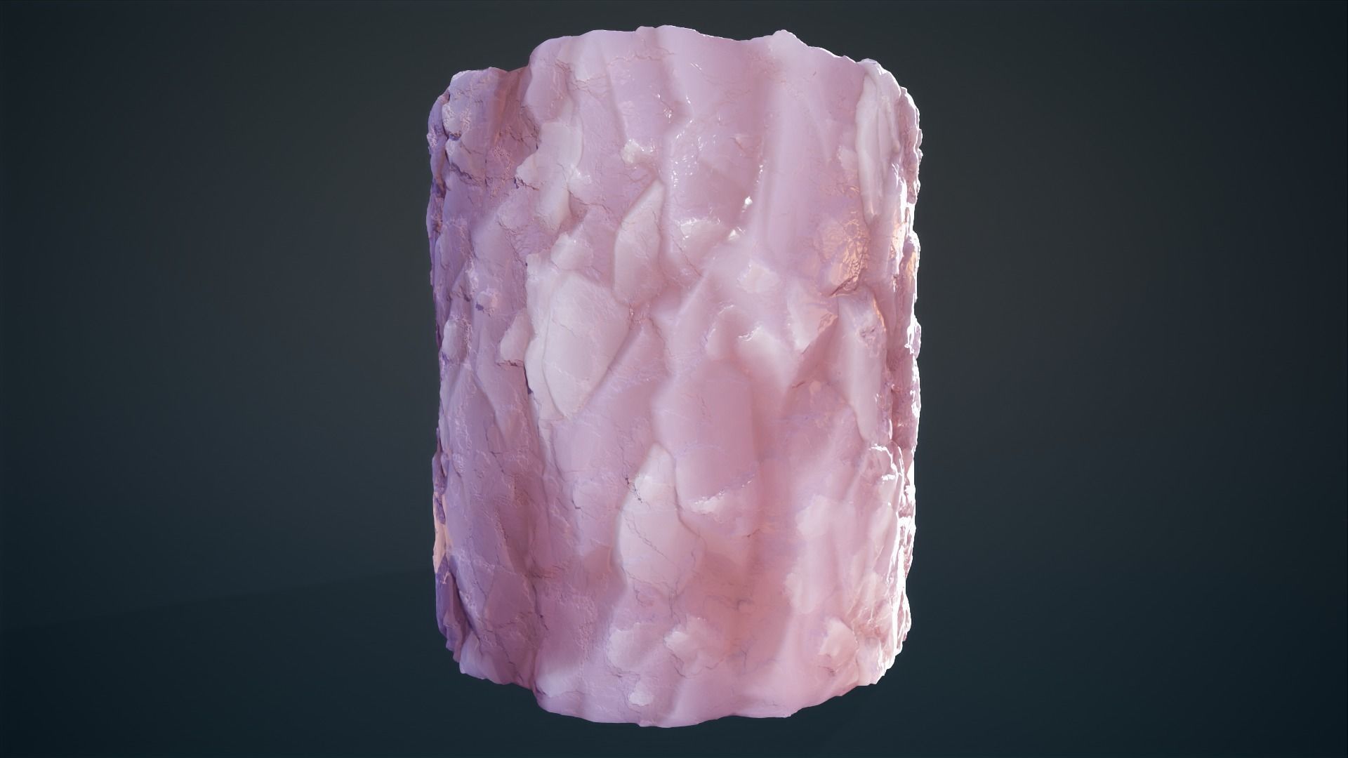 Texture Seamless Pink Quartz material textures VR / AR / low-poly ...