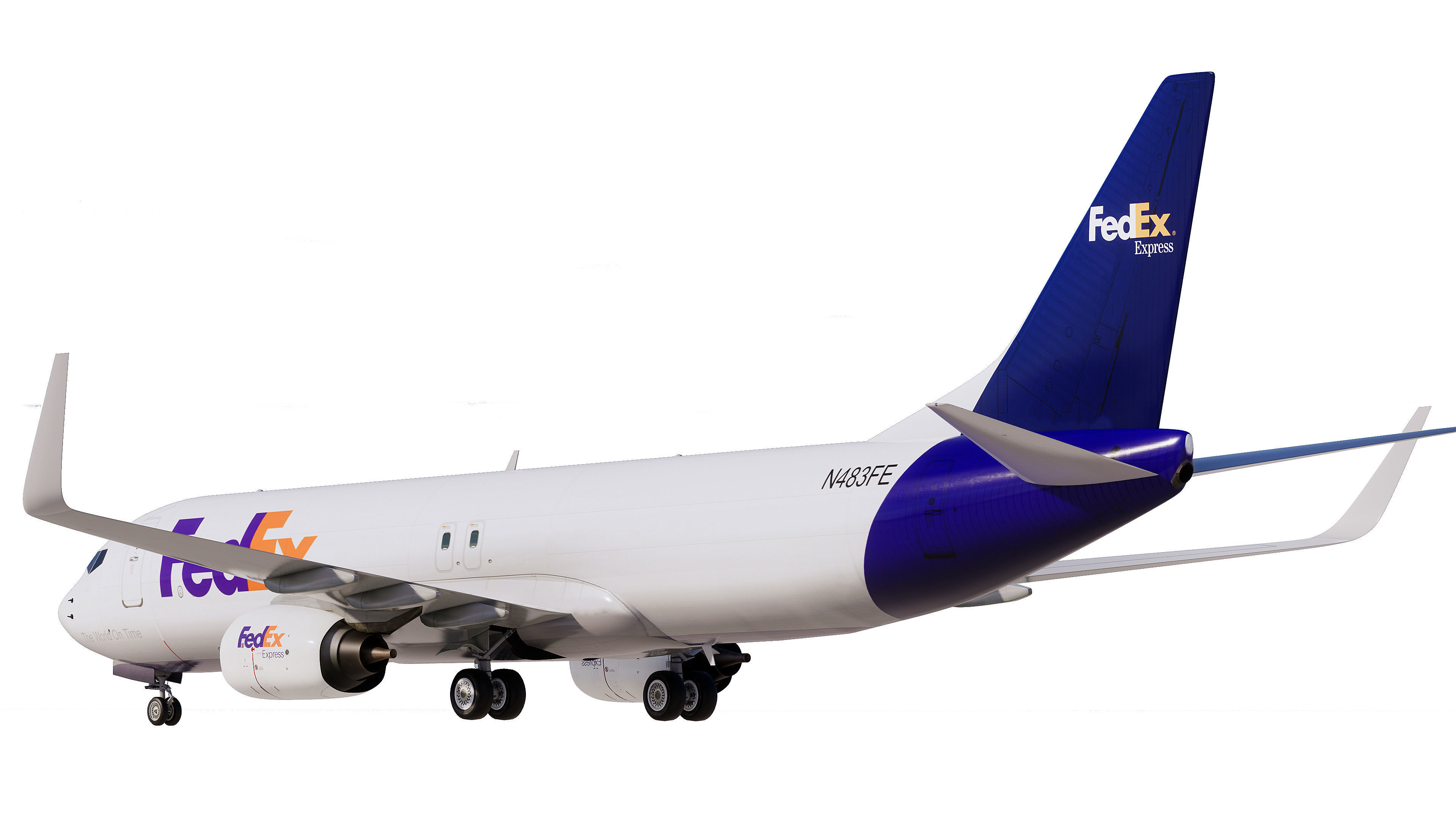 FedEx Express Boeing 737-800 3D model | CGTrader