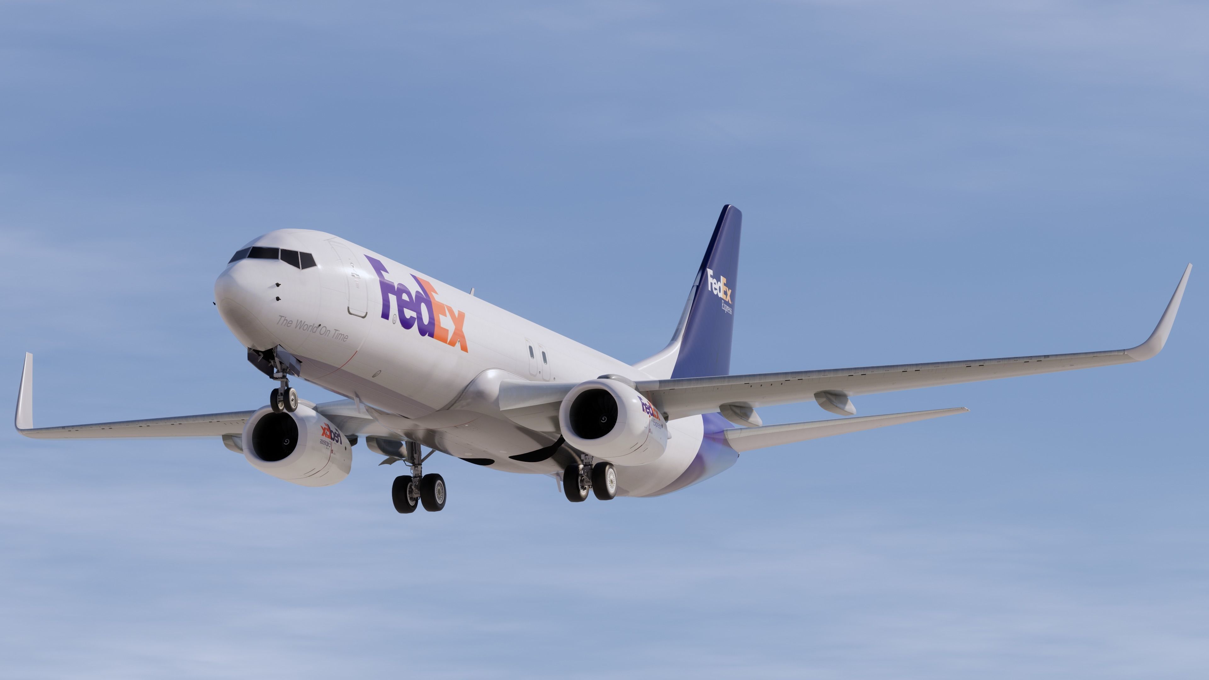 FedEx Express Boeing 737-800 3D model | CGTrader
