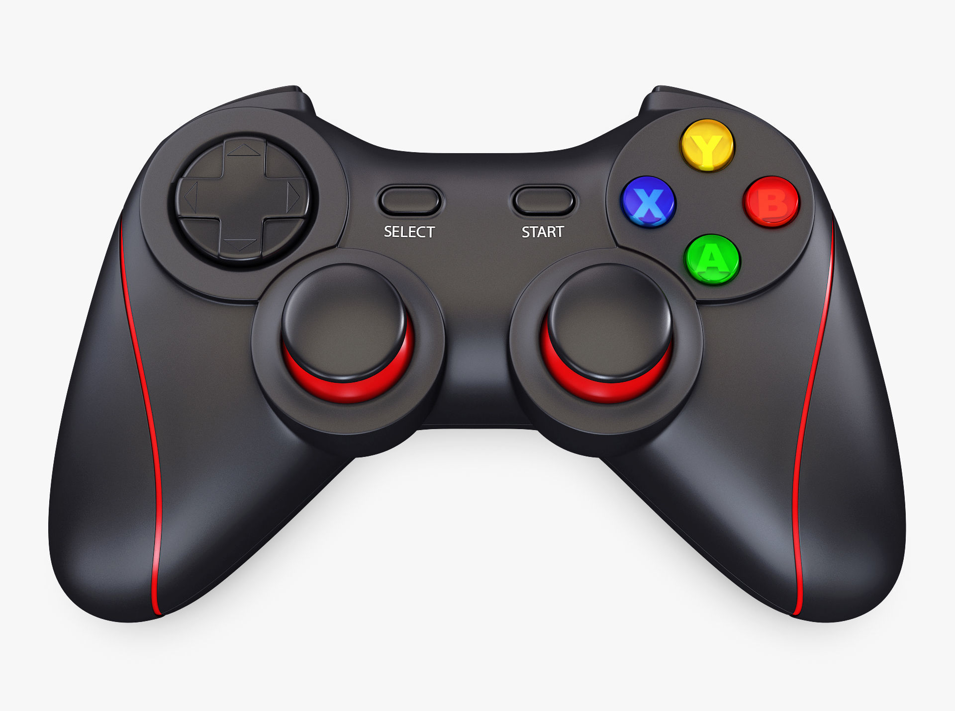 Generic Video Game Controller M 3 3D model | CGTrader