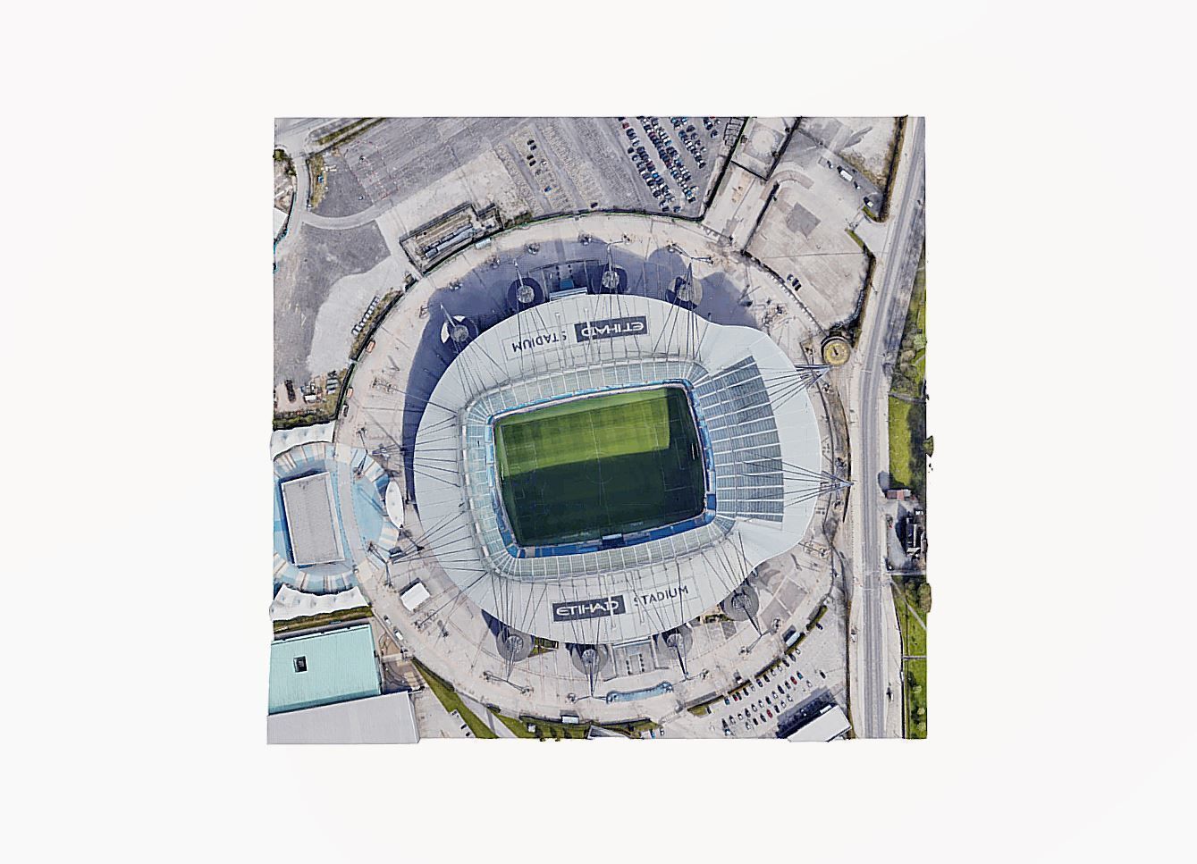 3D model Manchester City Stadium VR / AR / low-poly | CGTrader