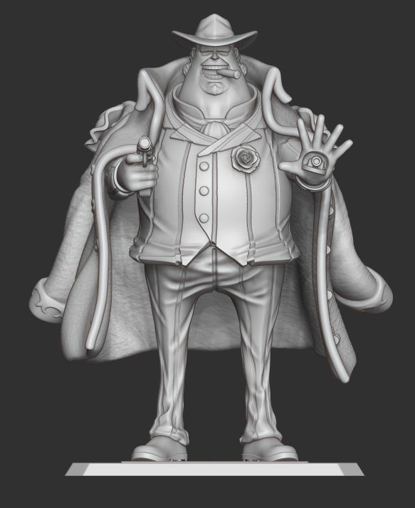 Capone Bege - One Piece Anime 3D model 3D printable | CGTrader