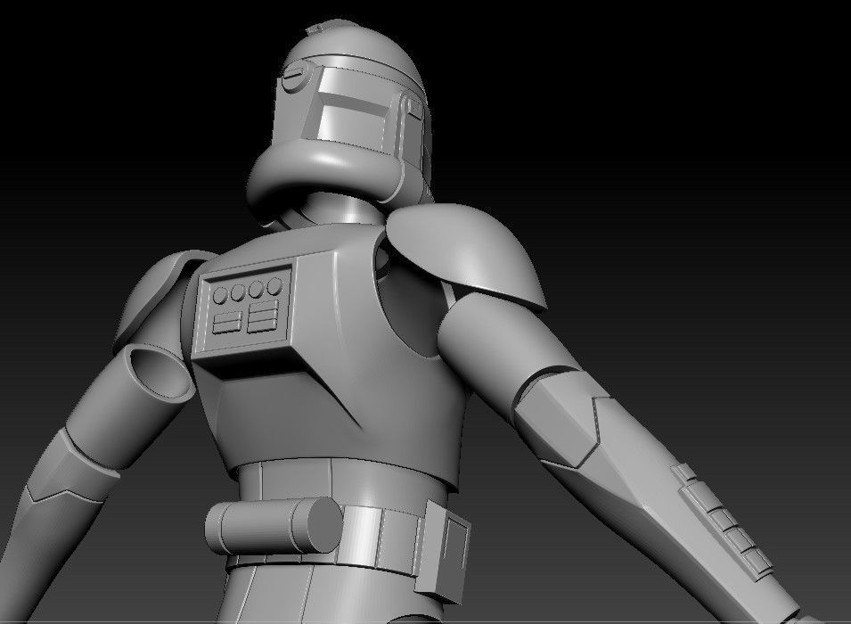 Animated Phase 2 CT 6 inch figure and Armor 3D files 3D model 3D ...