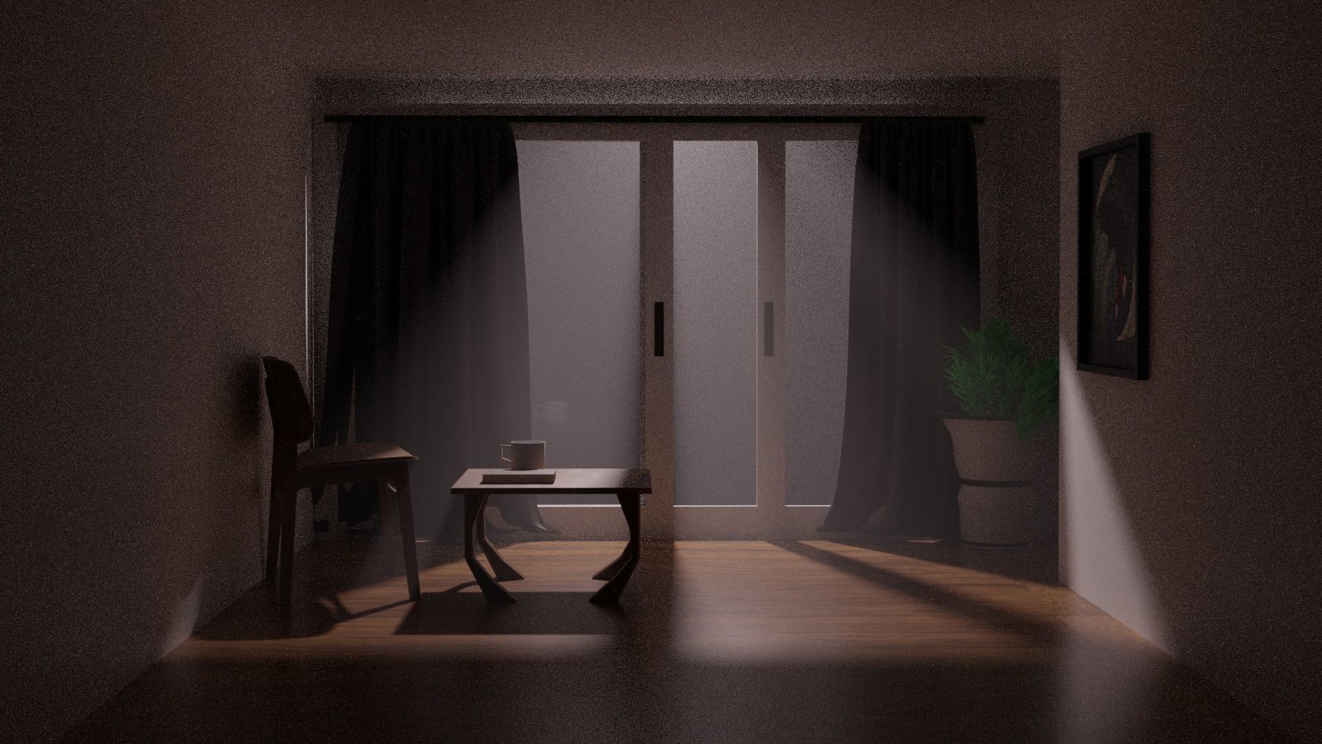 Aesthetic Room 3D model 3D printable | CGTrader