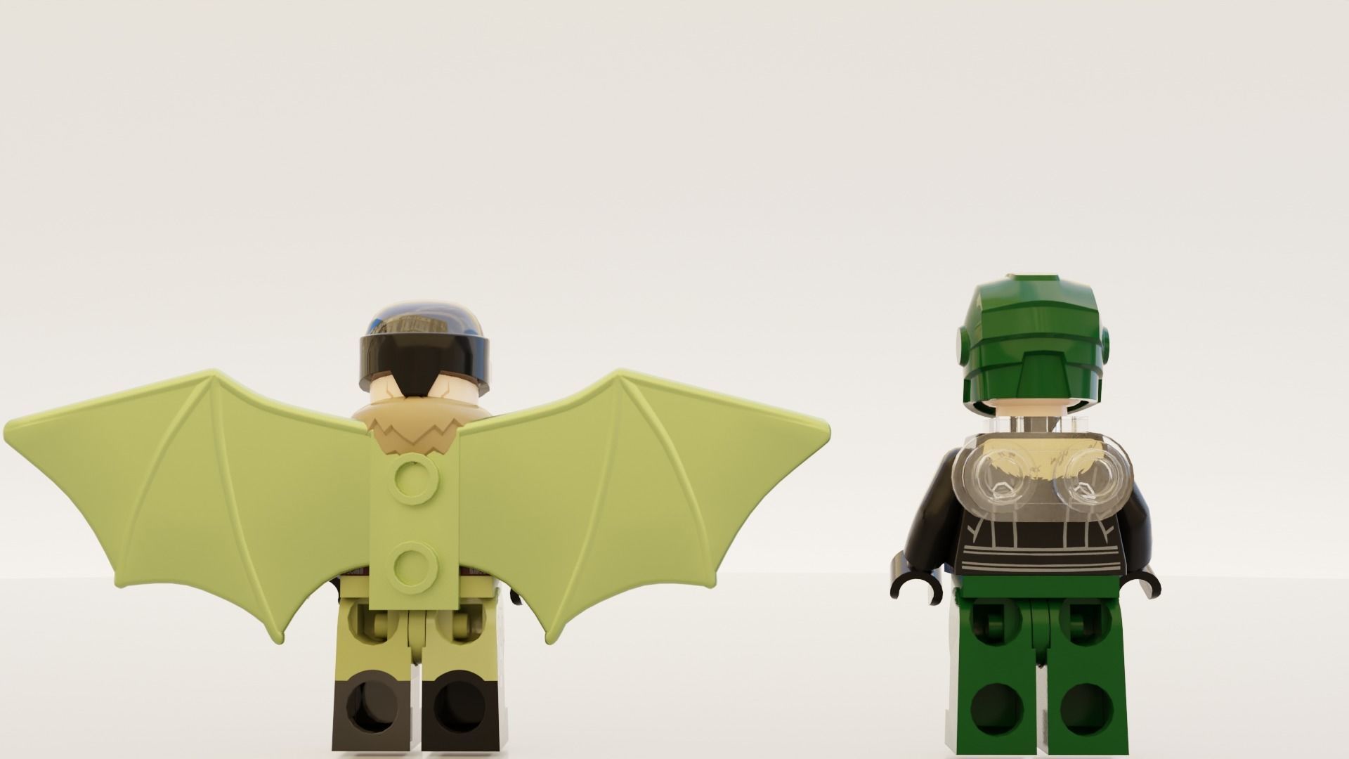 Lego Vulture mini pack 3D model | CGTrader