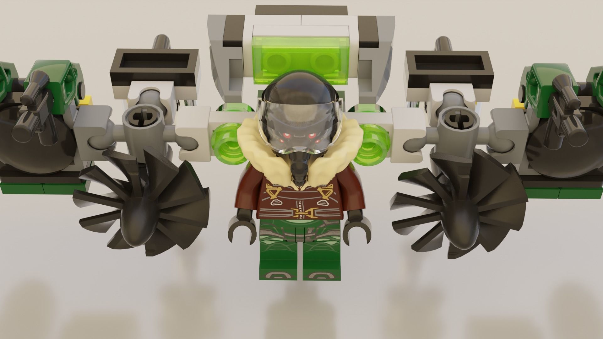 Lego Vulture mini pack 3D model | CGTrader