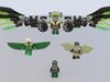 Lego Vulture mini pack 3D model | CGTrader