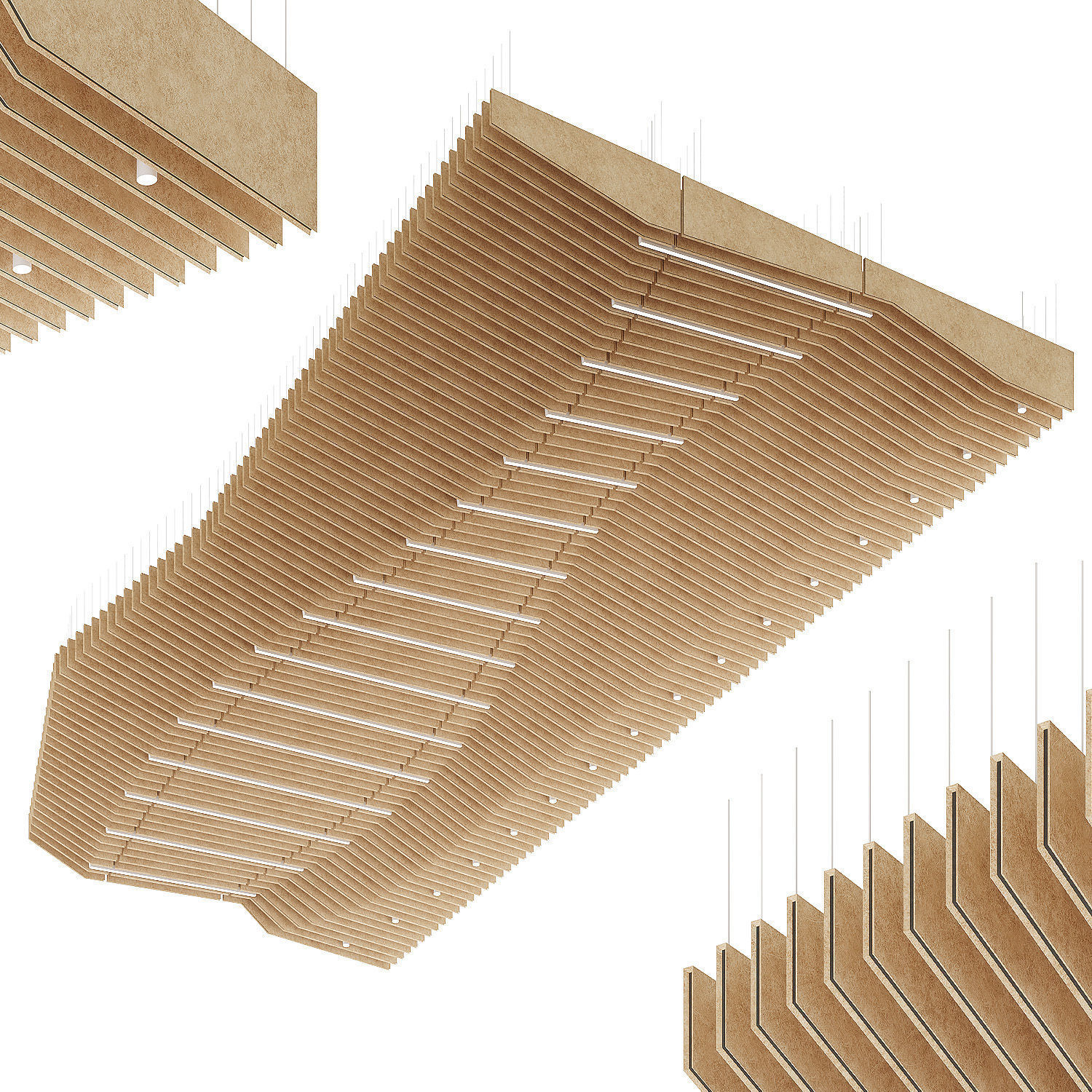 REVEAL CEILING BAFFLE 3D model | CGTrader