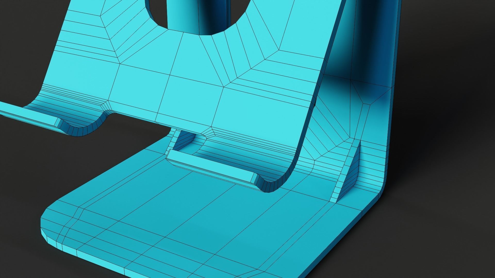 Sleek 3D Printable Phone Stand 3D model 3D printable | CGTrader