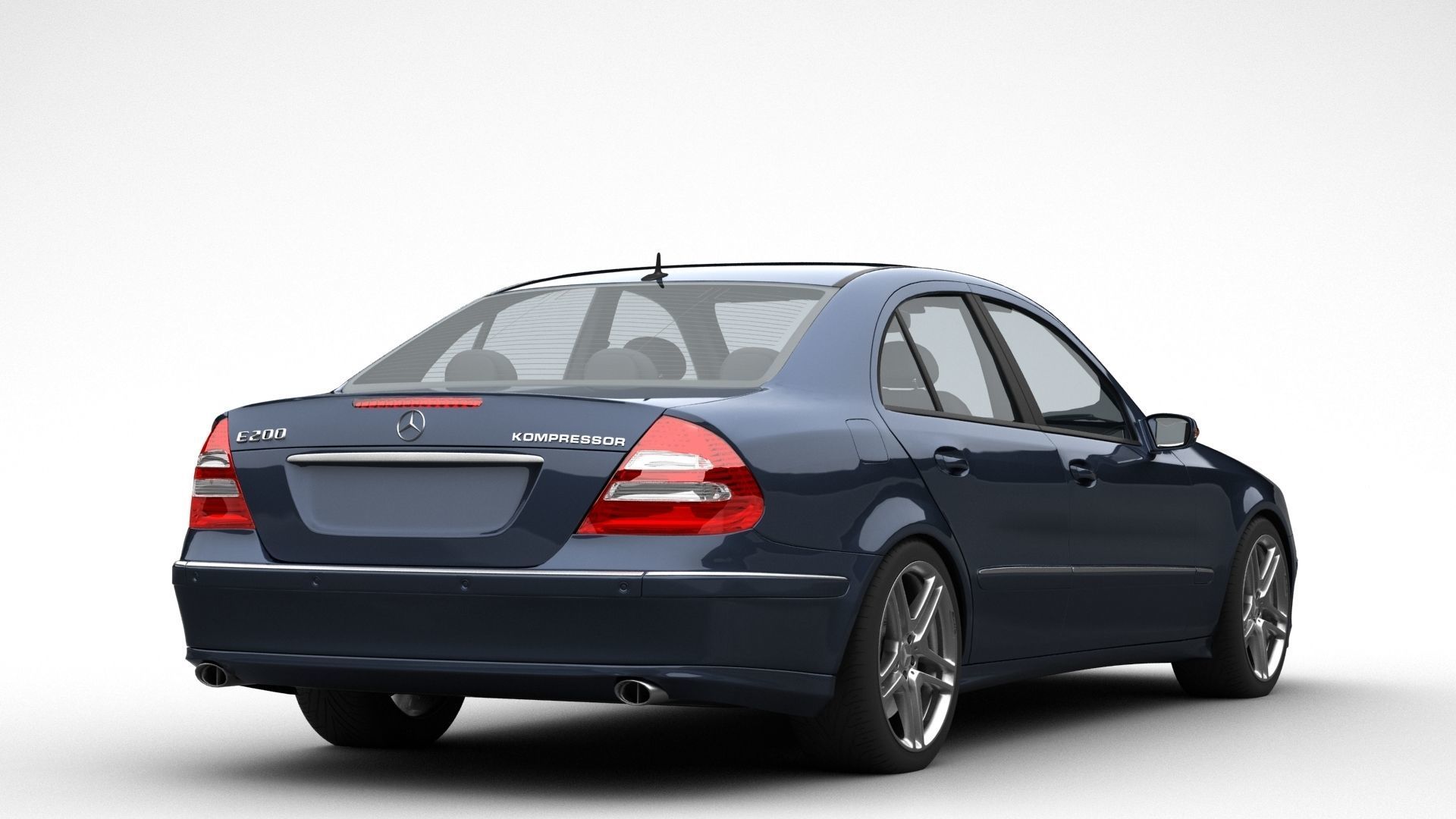 Mercedes Benz E-Class W211 3D model | CGTrader
