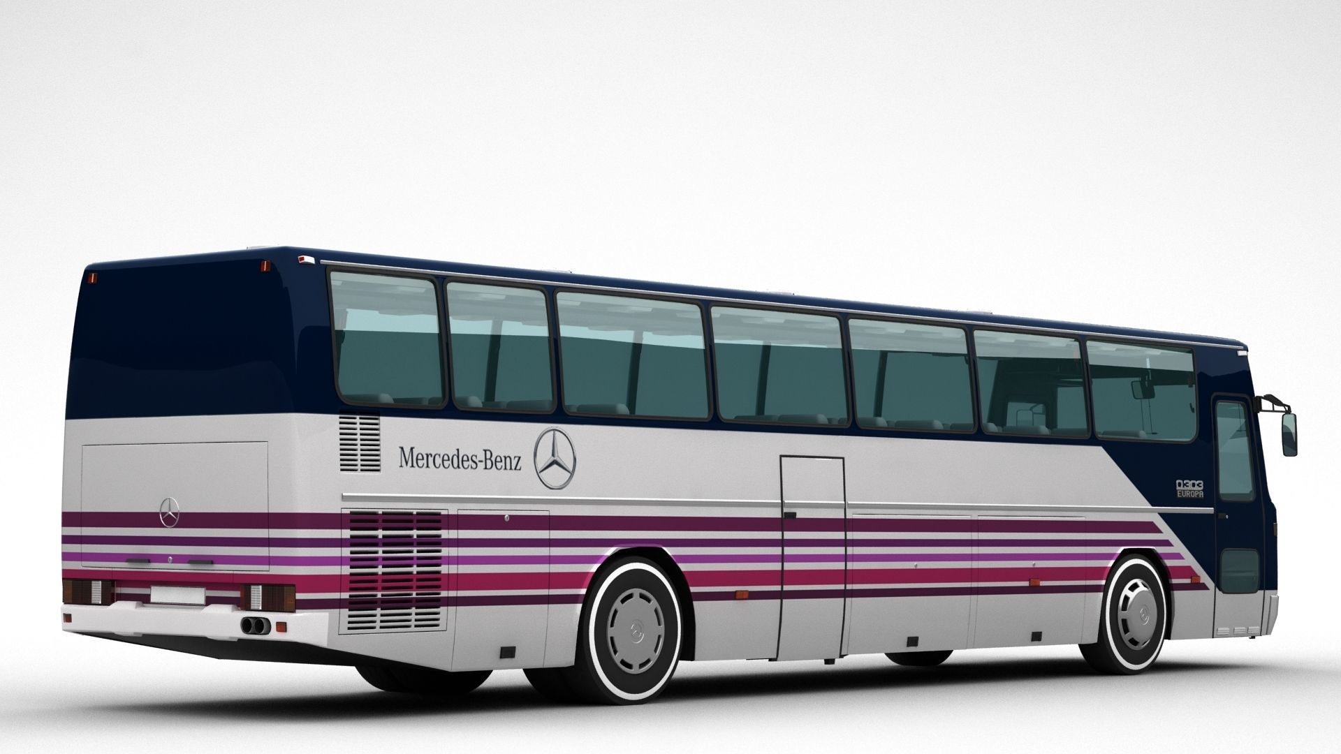 Mercedes Benz O 303 V8 3D model | CGTrader