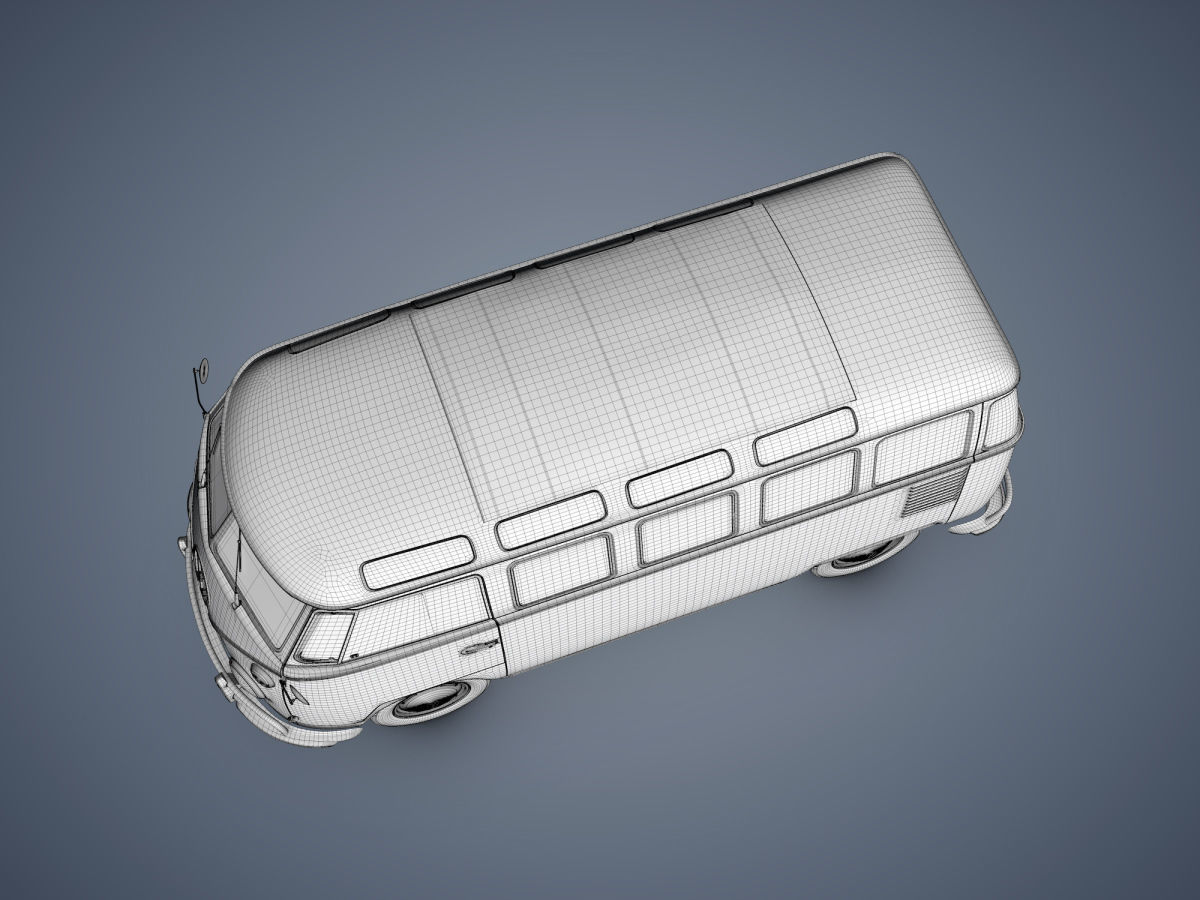 Volkswagen T1 3D model | CGTrader