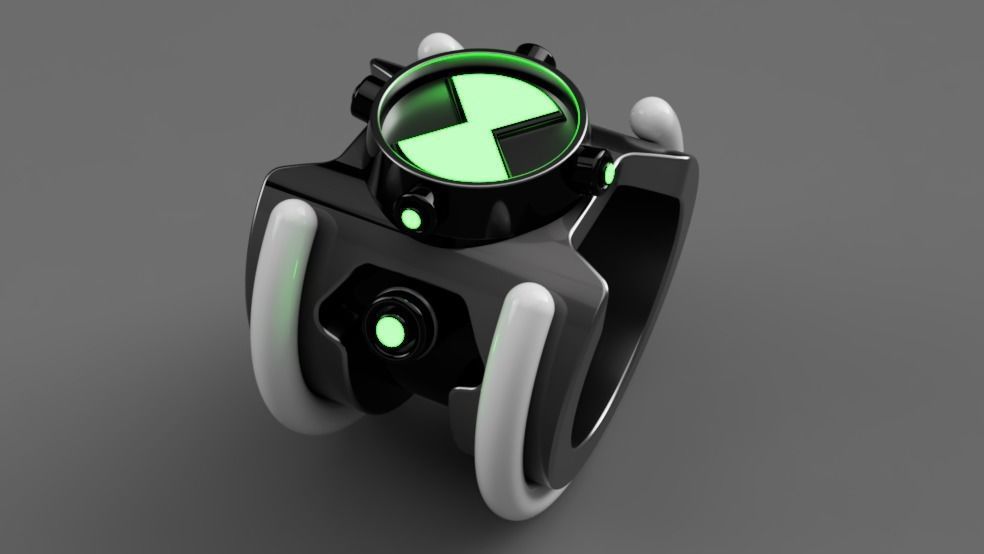 Ben-10 Omnitrix Fan Made 3D model 3D printable | CGTrader