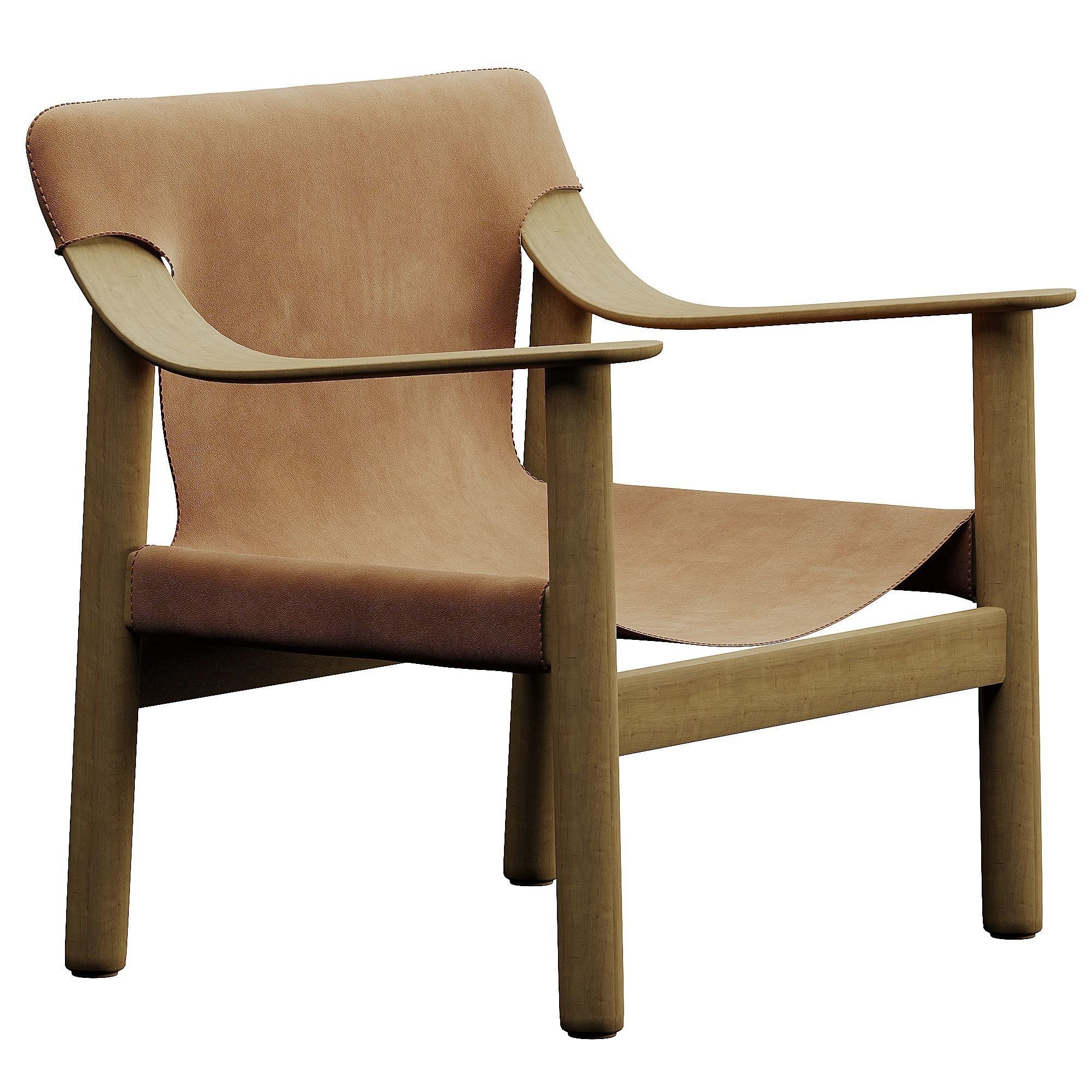 Bernard Lounge Chair 3D model | CGTrader