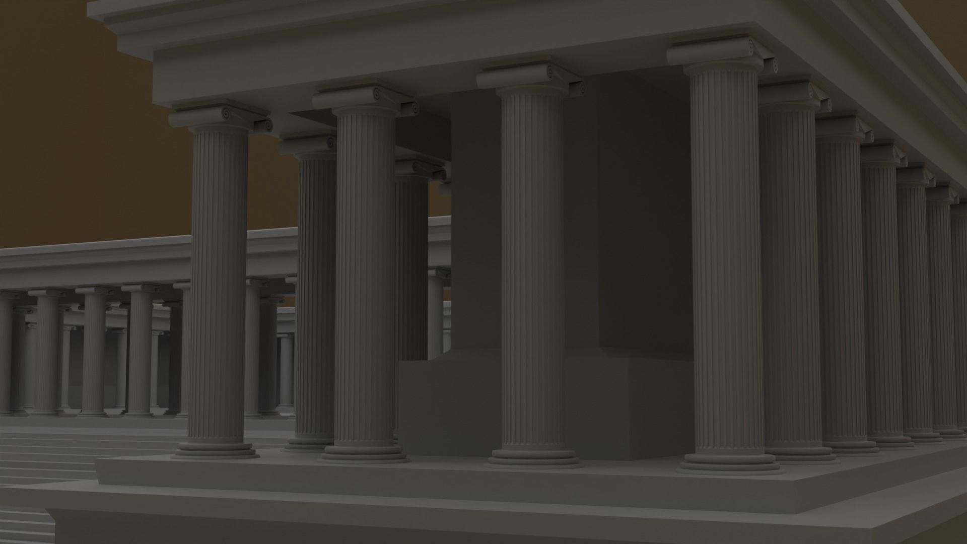 3D model Zeus altar 01 for Eevee and Cycles VR / AR / low-poly | CGTrader