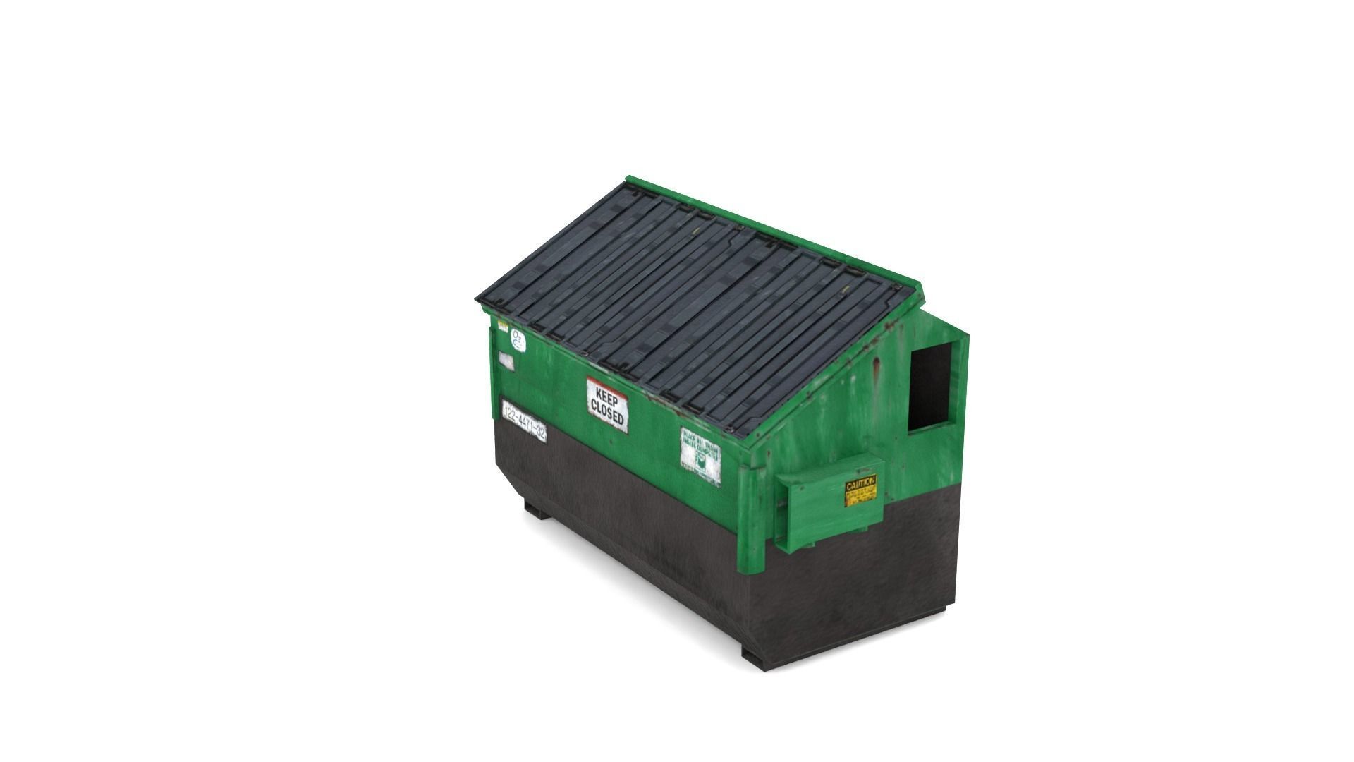 3D model Waste containers VR / AR / low-poly | CGTrader
