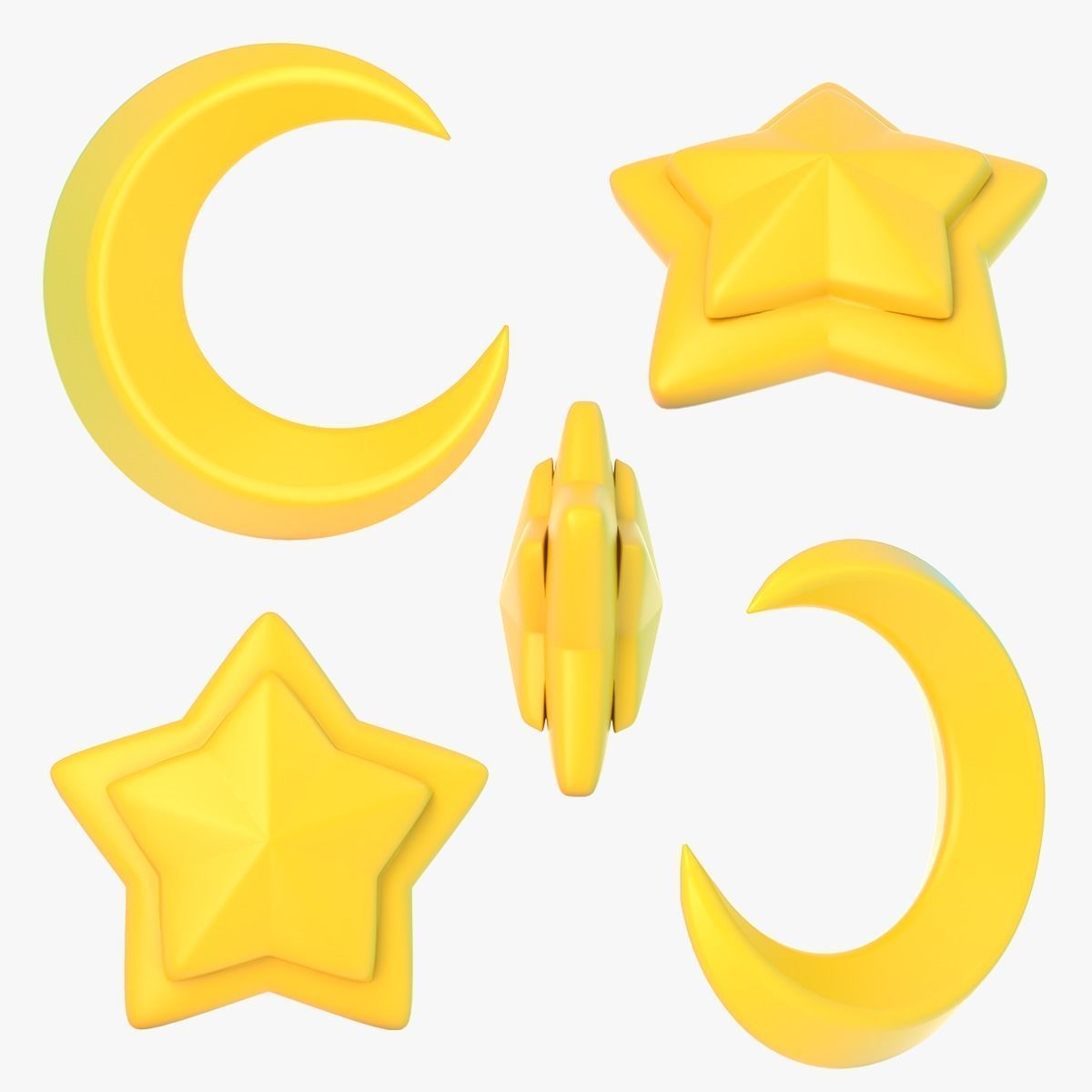 Ramadan Crescent 3D model | CGTrader