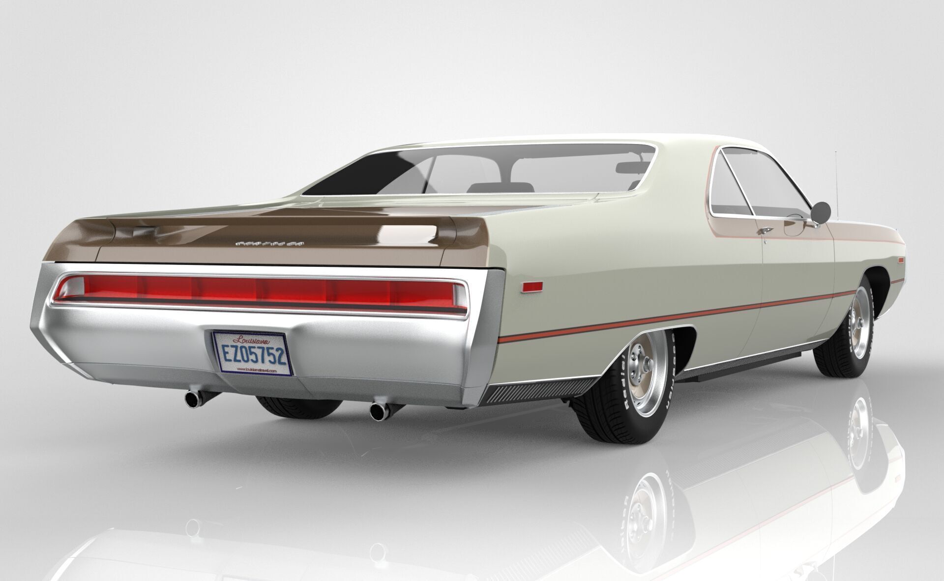 1970 Chrysler 300 Hurst 3D model | CGTrader