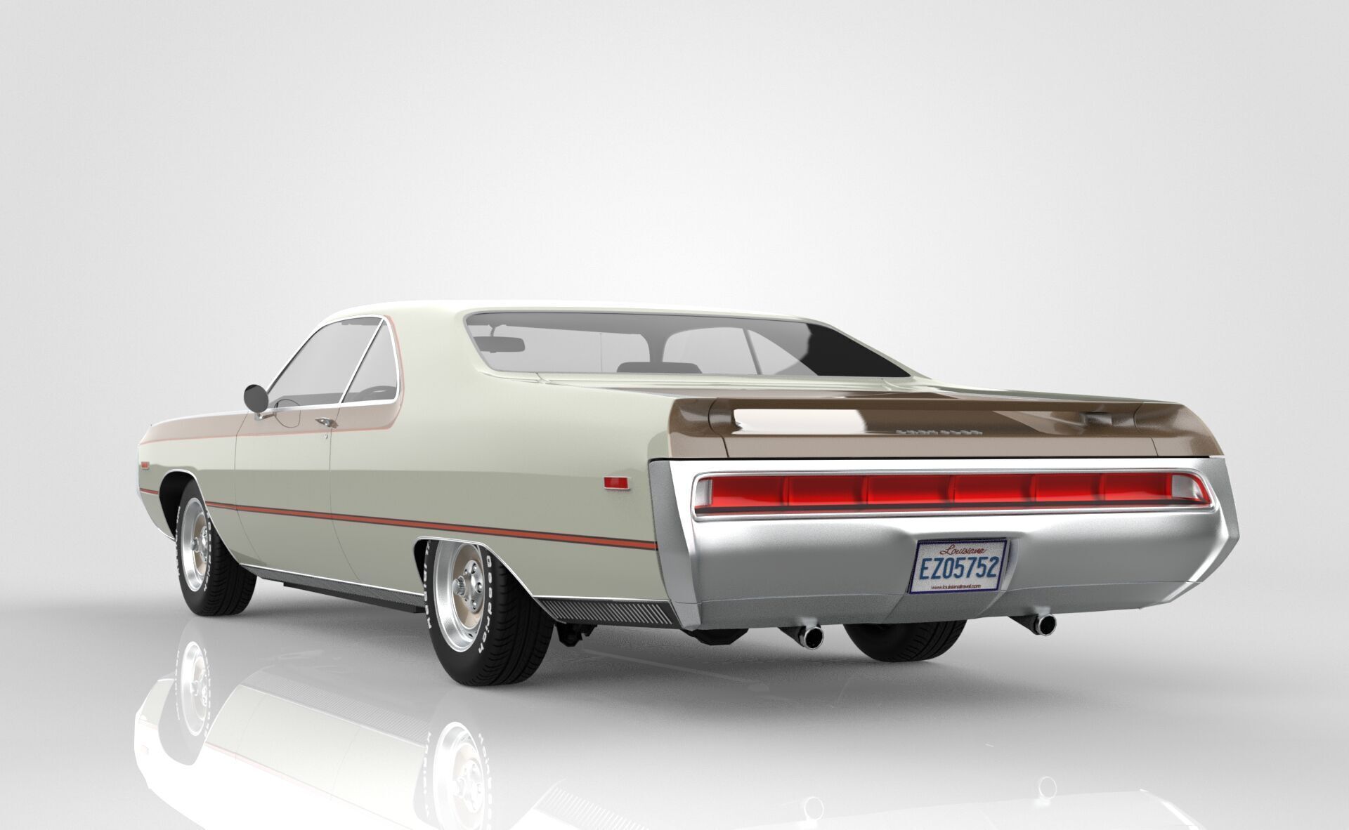 1970 Chrysler 300 Hurst 3D model | CGTrader