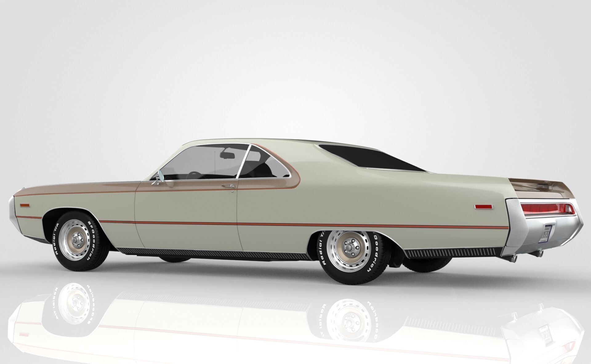 1970 Chrysler 300 Hurst 3D model | CGTrader