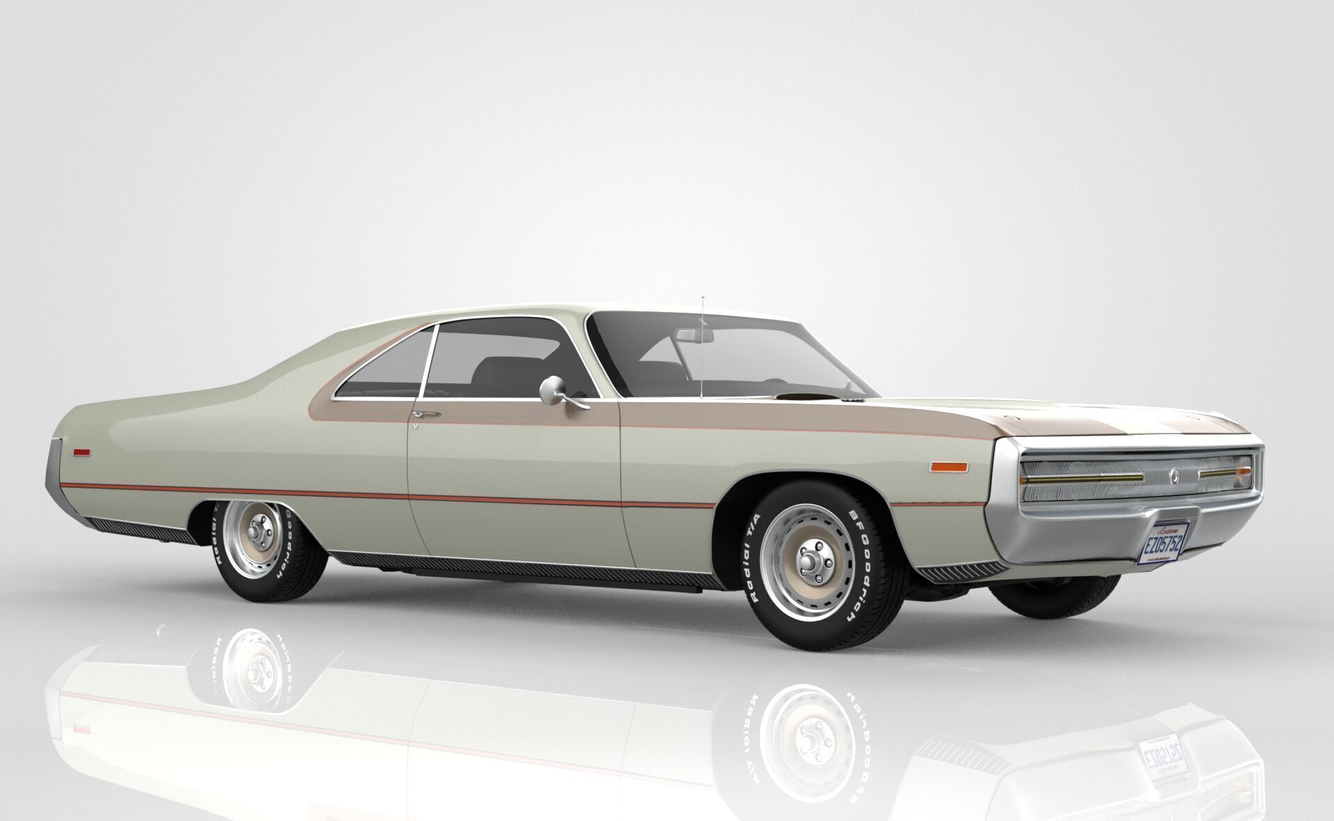 1970 Chrysler 300 Hurst 3D model | CGTrader