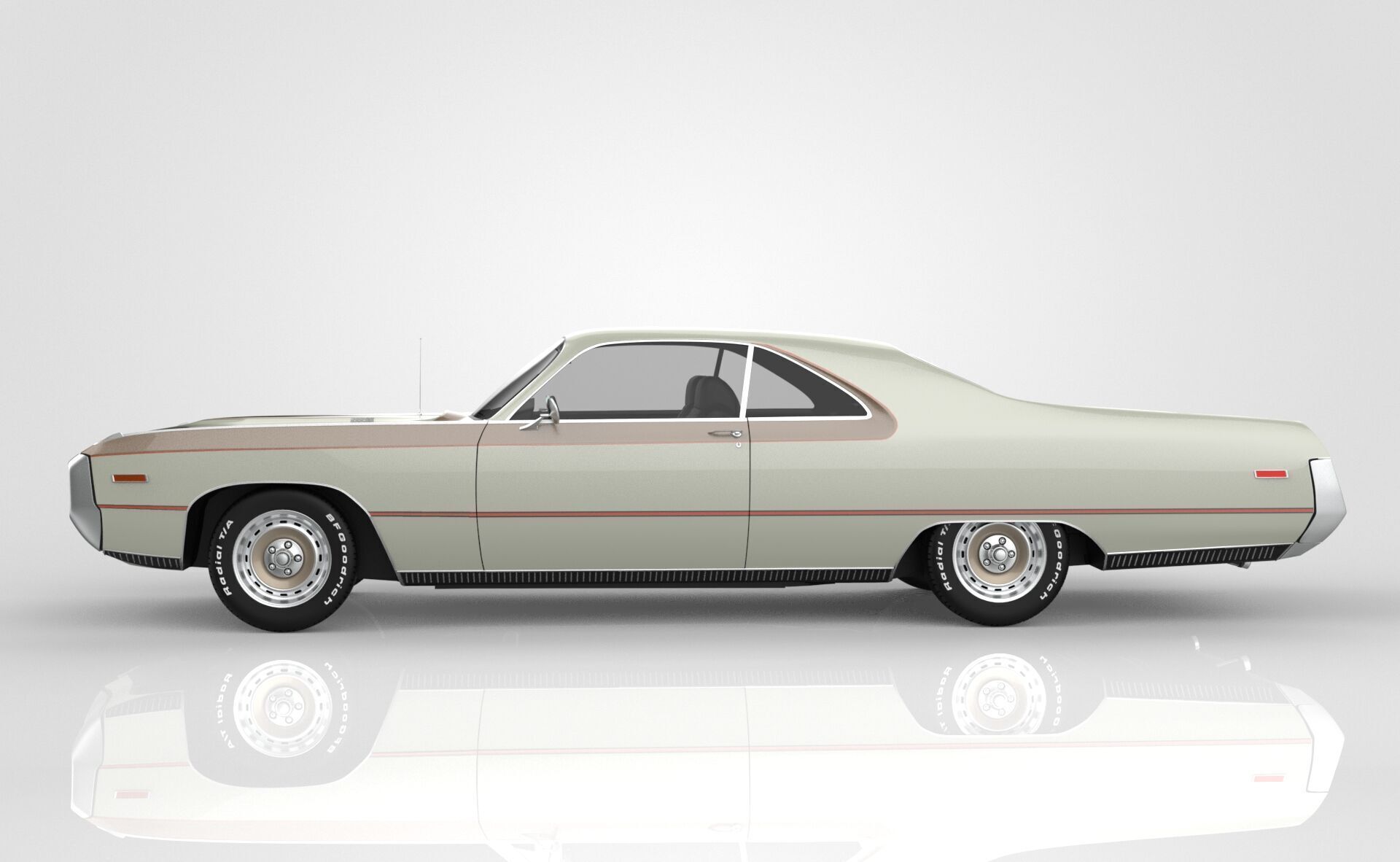1970 Chrysler 300 Hurst 3D model | CGTrader
