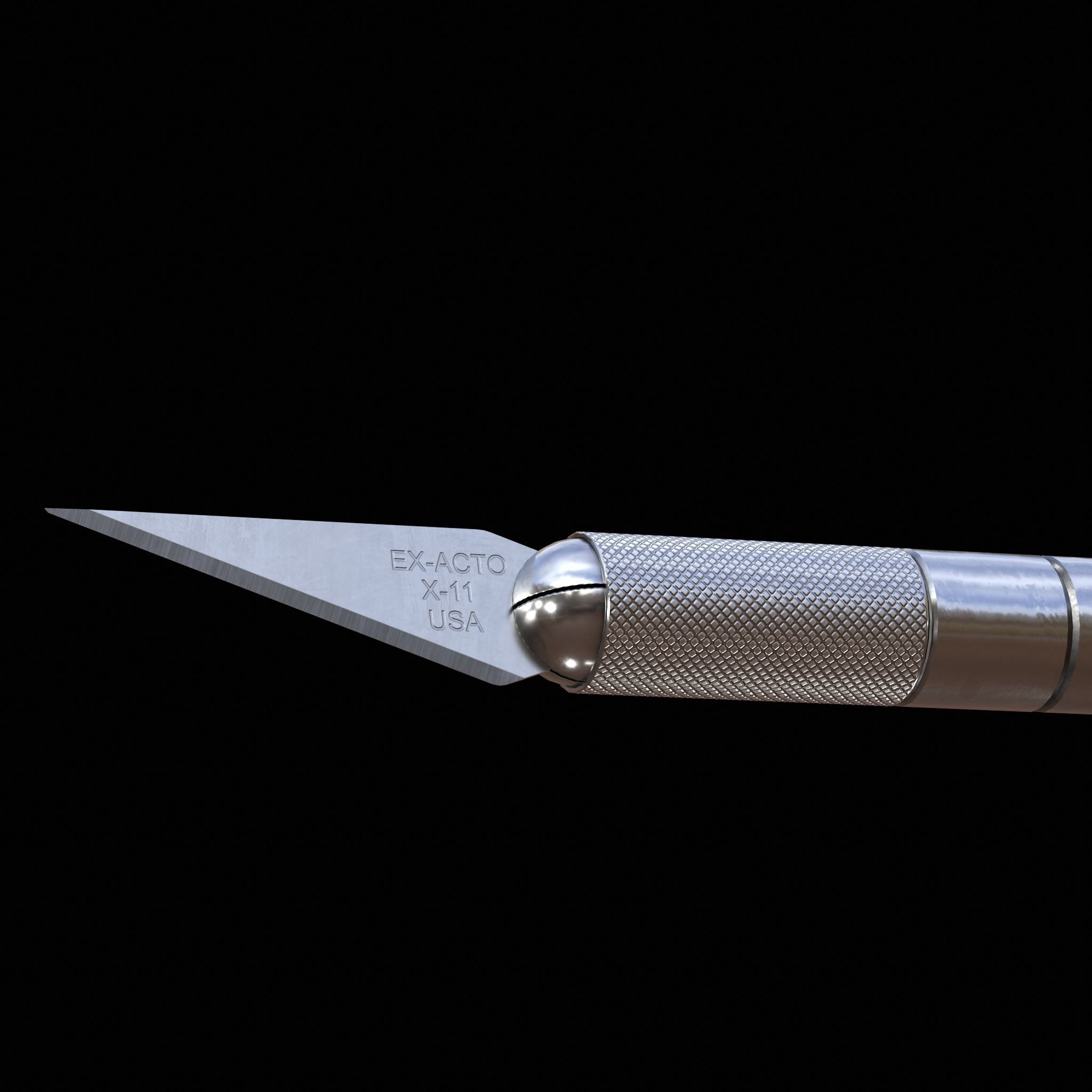 3D model Exacto Knife VR / AR / low-poly | CGTrader