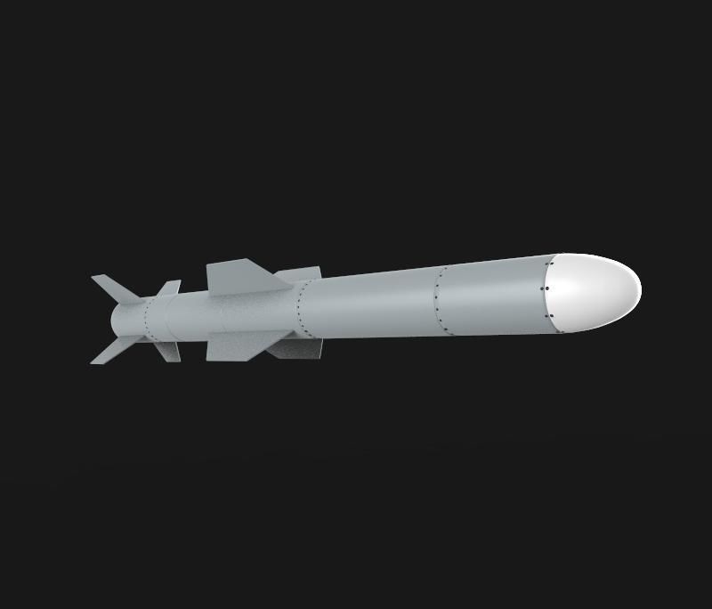 The Missile 3D model | CGTrader