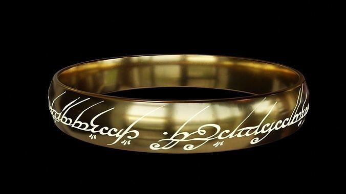 The One Ring free VR / AR / low-poly 3D model | CGTrader