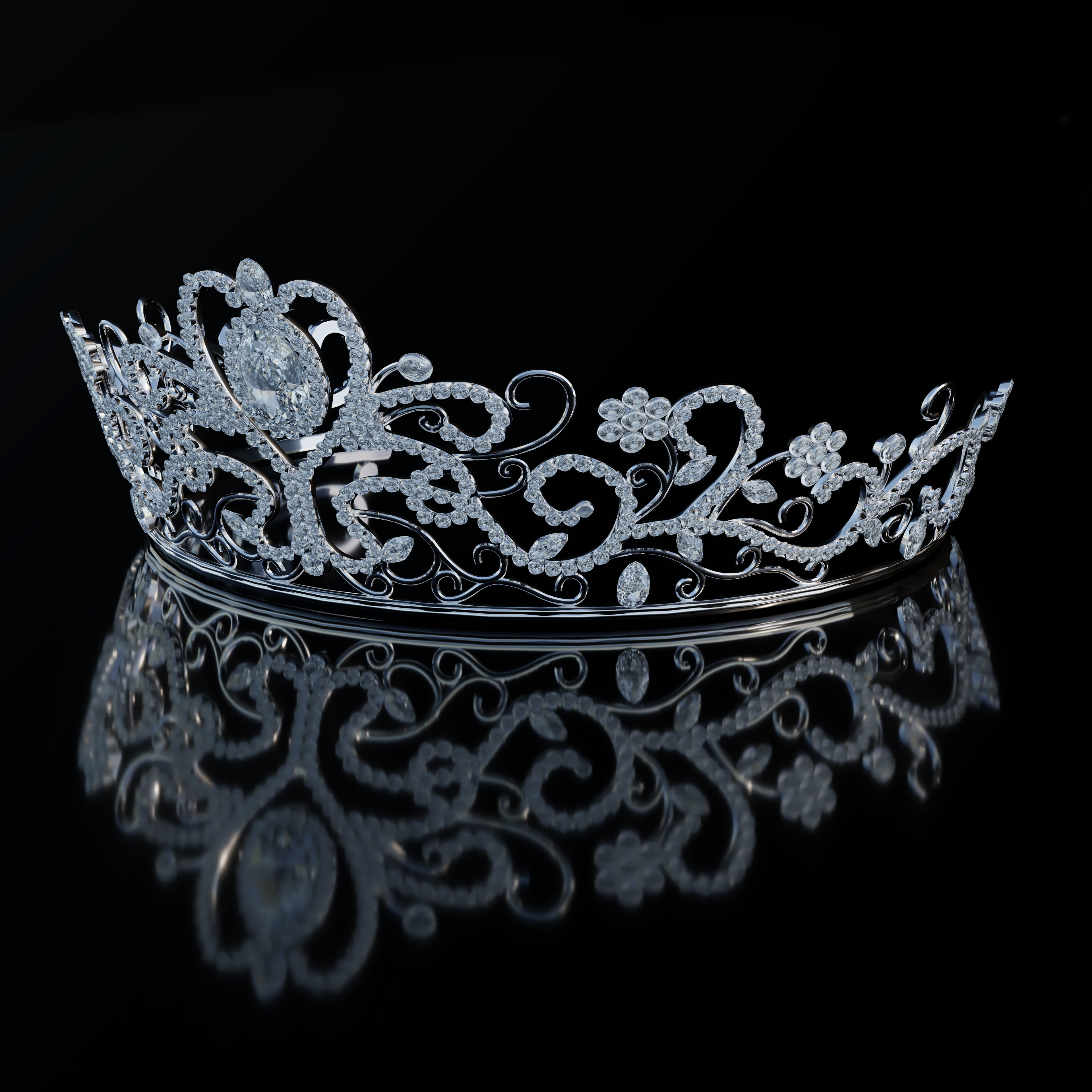 crown 3d model tiara 3D model | CGTrader